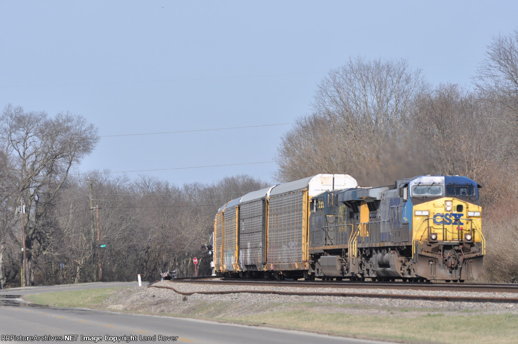CSXT 7 On CSX Q 241 Southbound